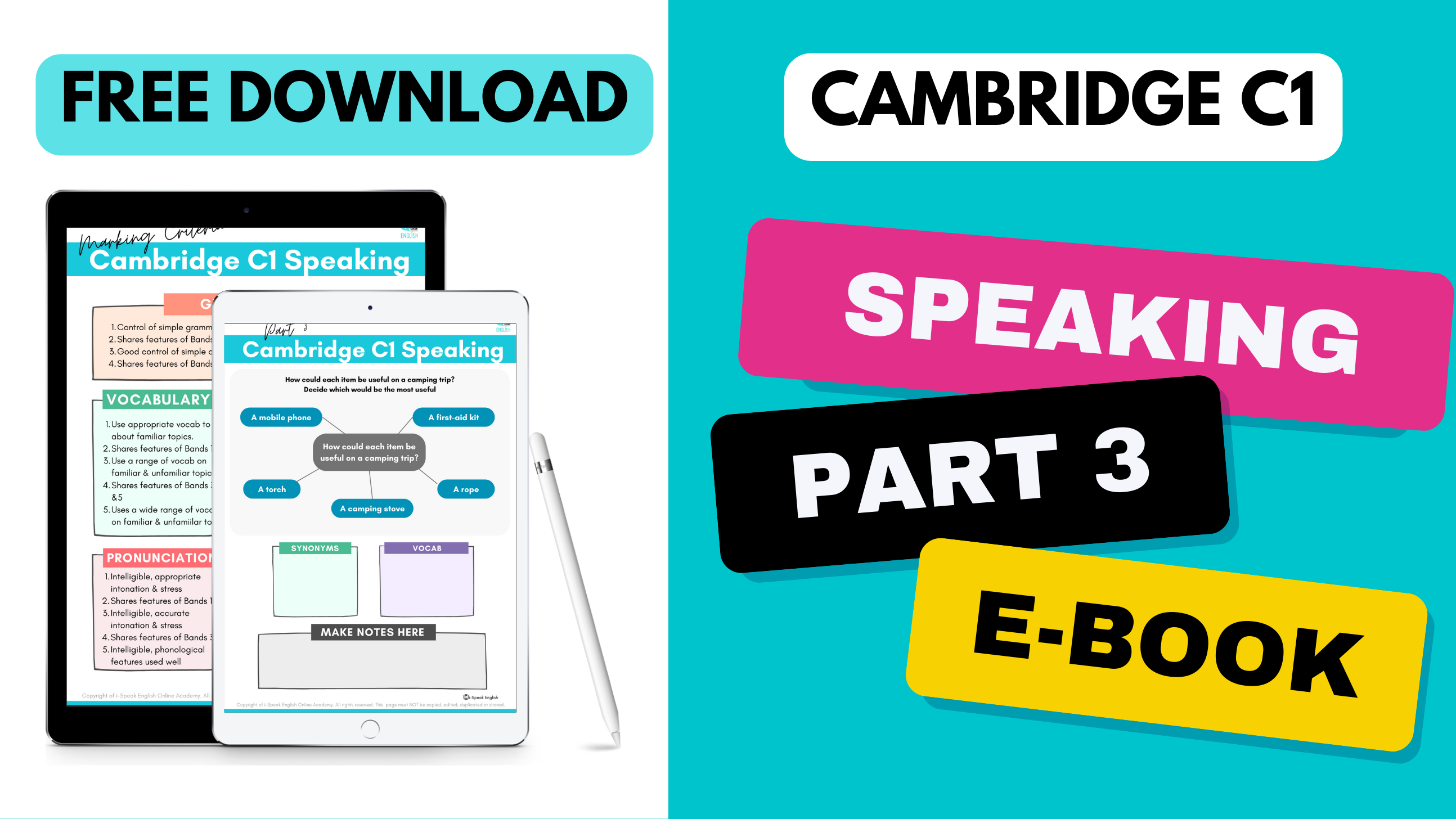 Cambridge C1 Advanced - Speaking Part 3 - Ebook